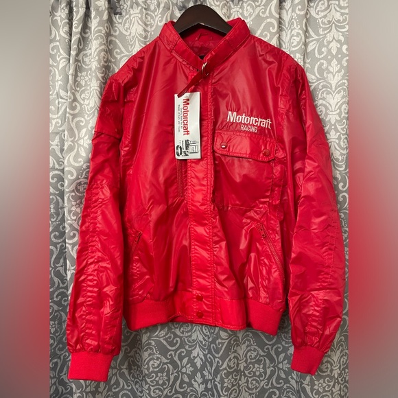 Motorcraft | Jackets & Coats | Rare Vintage Nwt Vintage 98s Red Ford ...
